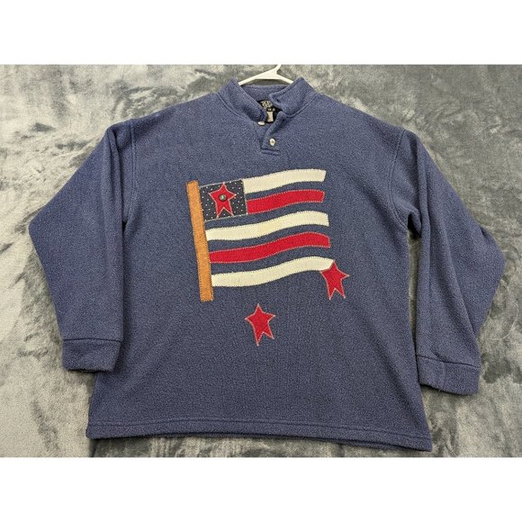 Vintage | Sweaters | Vintage Exist Sportsline Sweater Womens Lg Usa ...